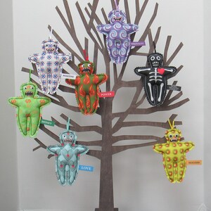 Lucky Juju, Good Luck, Voodoo Doll, Halloween Ornament, Gift - Etsy