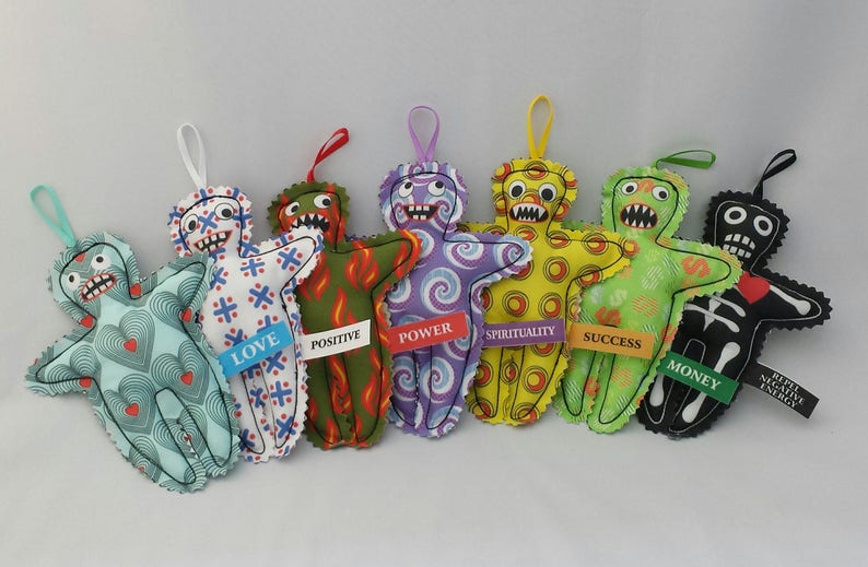 Lucky Juju Good Luck Voodoo Doll Halloween Ornament Gift - Etsy