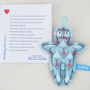 Lucky Juju, Good Luck, Voodoo Doll, Halloween Ornament, Gift - Etsy