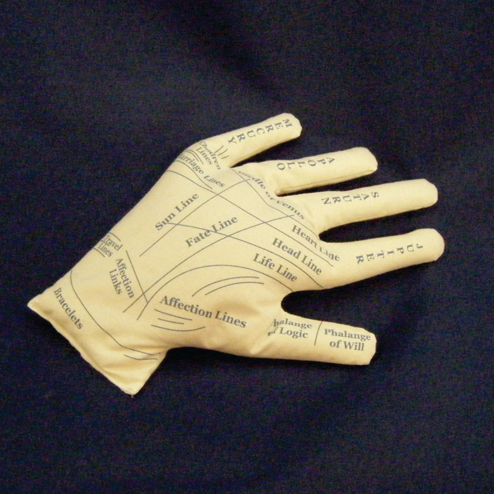 Palmistry Hand, MILLET Stuffed - Etsy