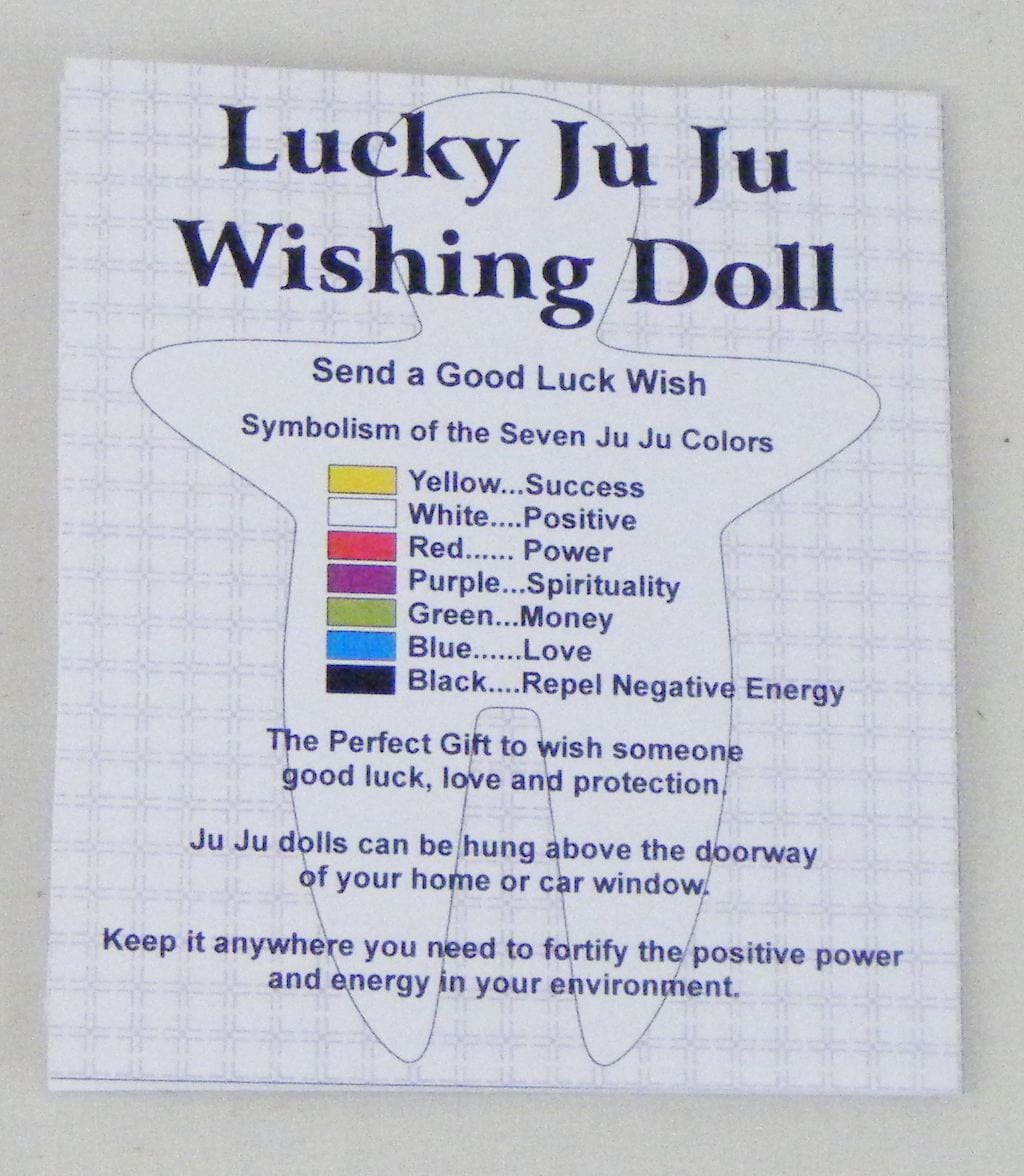 Lucky Juju Good Luck Voodoo Doll Halloween Ornament Gift - Etsy