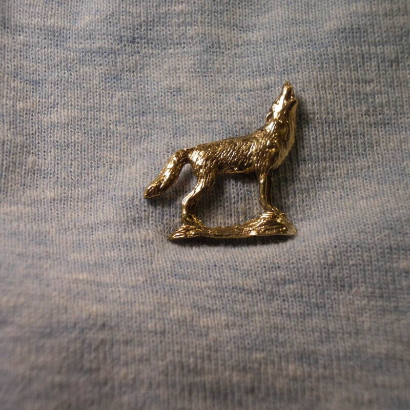 Wolf Pin - Etsy