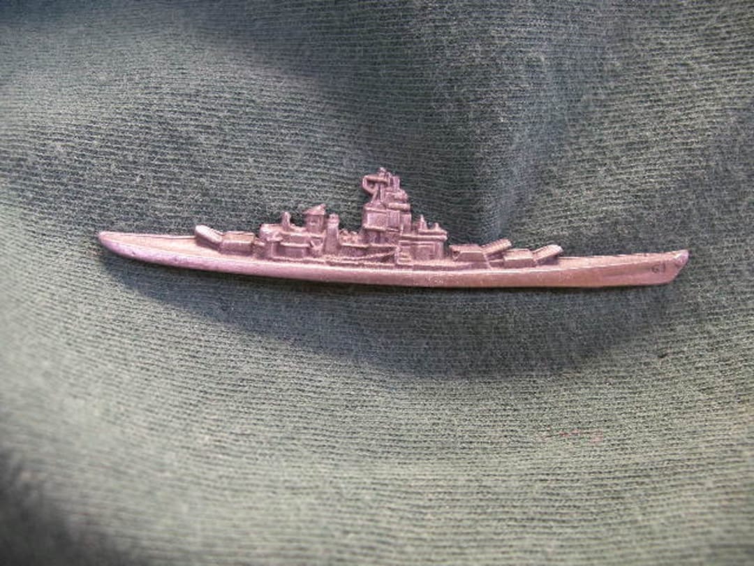 WWII Battleship Pins, Veterans Gifts, 61, 62, 63, 64, 12, Hand Cast ...