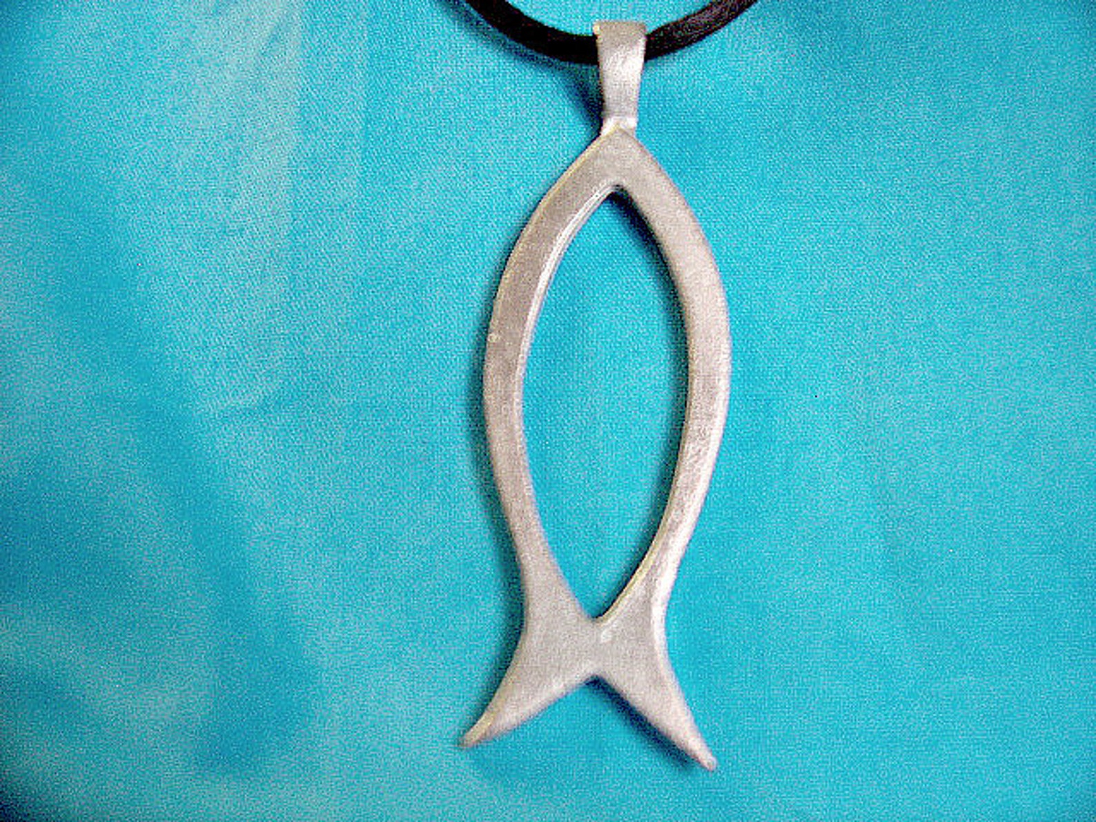 Símbolo de fe cristiana pez Ichthus ictus regalo unisex | Etsy España