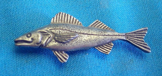 Walleye Pin Unisex Gift Hand Cast Nickel Lead Free | Etsy
