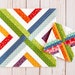 Woven Quilt Block Pattern: Foundation Paper Piecing, Multiple Sizes ...