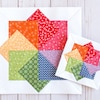 Foundation Paper Piecing (FPP) Templates, Heart Quilt Block Pattern, 4 ...