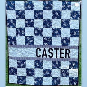 New 7-inch Alphabet FPP, Letter, Foundation Paper Piecing Pattern, Name ...