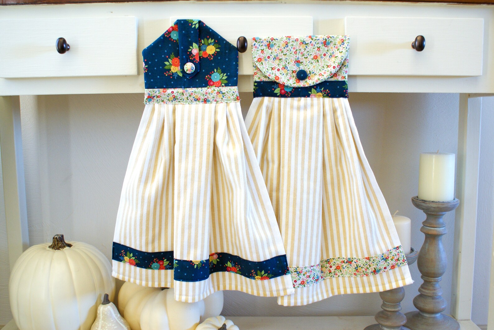 Hanging Towel Patterns Topper Tea Towel Christmas Gift Idea - Etsy