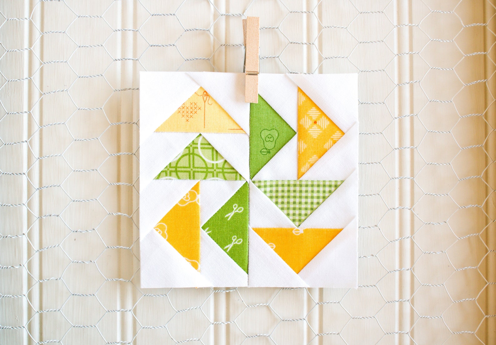 Spinning Geese Foundation Paper Piecing Pattern, FPP, Quilt Block ...