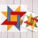 Sawtooth Star Foundation Paper Piecing Pattern, FPP, Quilt Block ...