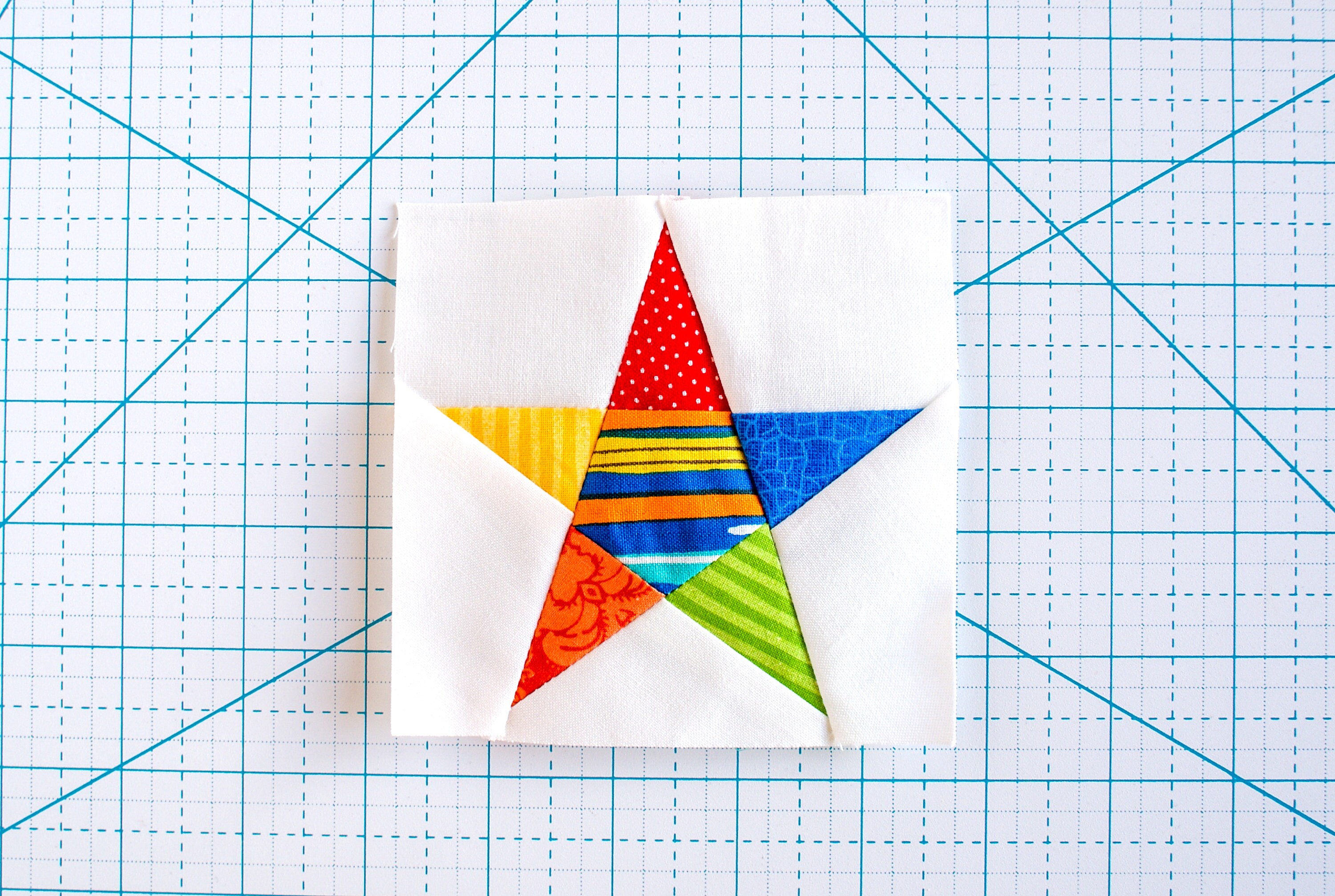 Star Foundation Paper Piecing, 5-point, Classic, Christmas Star, FPP ...