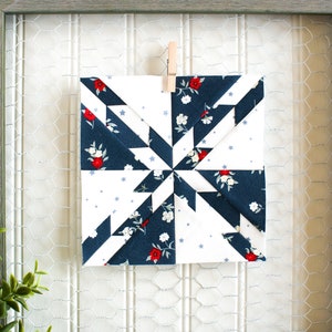 Hunter Star Foundation Paper Piecing Pattern, FPP, Quilt Block ...