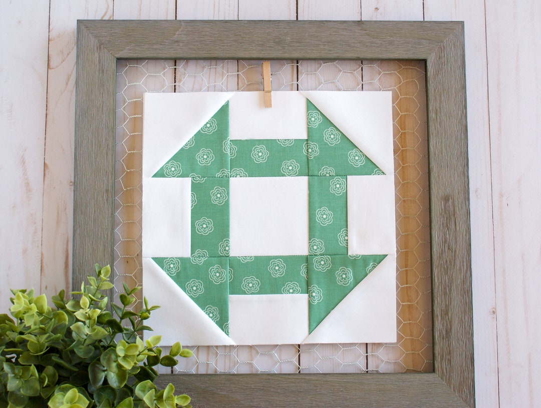 Churn Dash Foundation Paper Piecing Pattern, 4 Sizes, FPP, Quilt Block ...