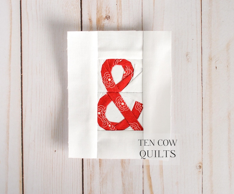 FPP Numbers & Punctuation Quilt Block Pattern: 3-7 Inch (PDF Pattern ...