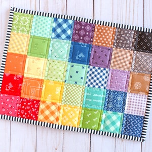 Large Hot Pad Pattern, Patchwork, Quilted Trivet for Casserole Dishes ...