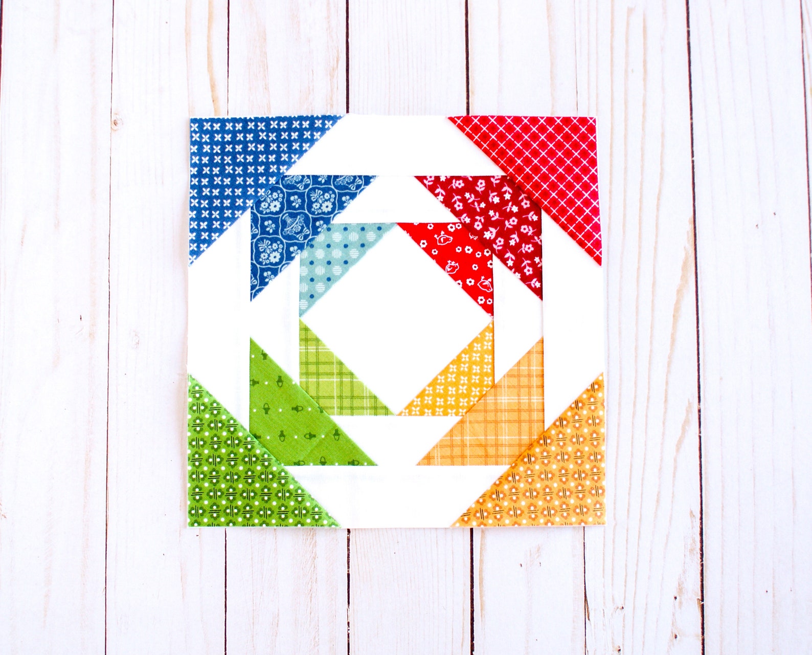 Basic Pineapple Foundation Paper Piecing Pattern, FPP, Multiple Sizes ...