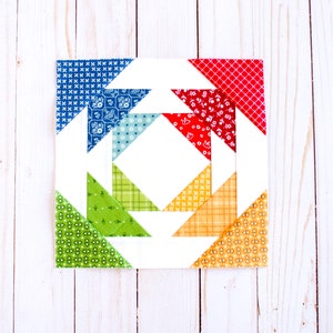 Basic Pineapple Foundation Paper Piecing Pattern, FPP, Multiple Sizes ...