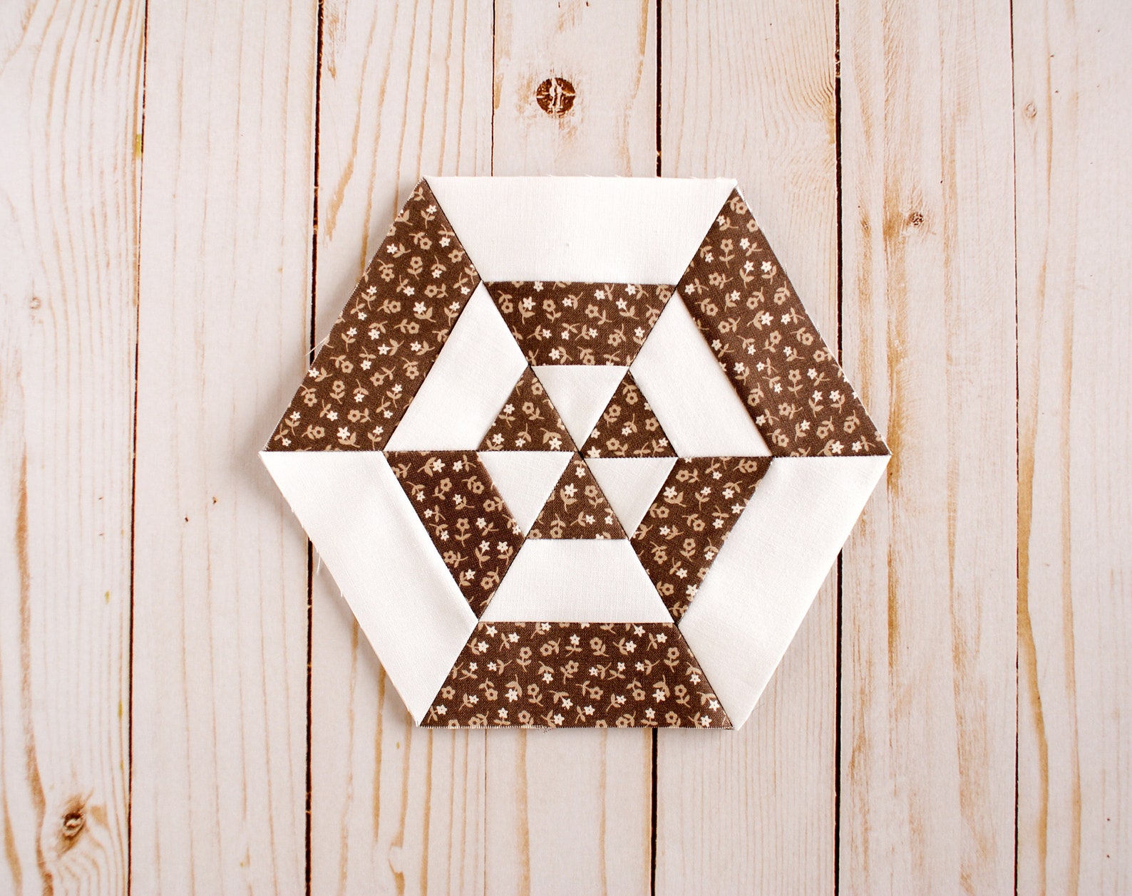 Spider Web Hexagon Foundation Paper Piecing Quilt Block, Hexi, Multiple ...