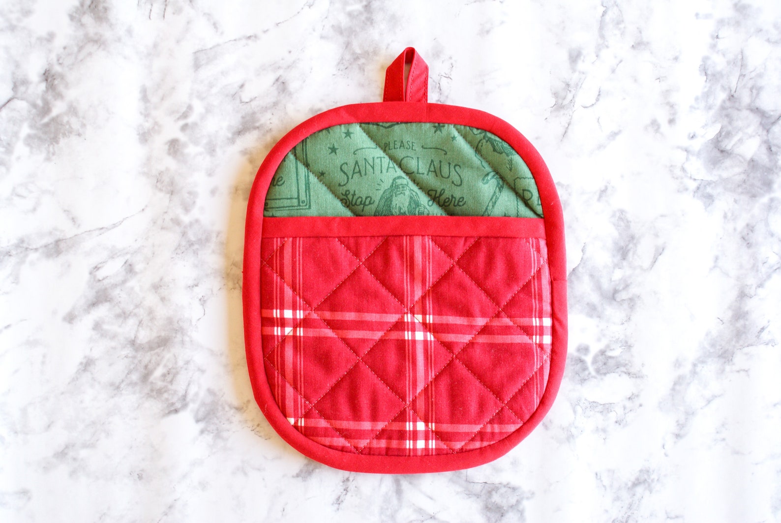 Quilted Potholder Pattern, Gift Idea, PDF File, DIY Handmade, Baking ...