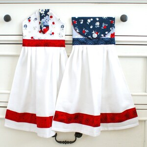 Hanging Towel Patterns, Topper Tea Towel, Christmas Gift Idea, Kitchen ...