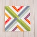 Woven Quilt Block Pattern: Foundation Paper Piecing, Multiple Sizes ...