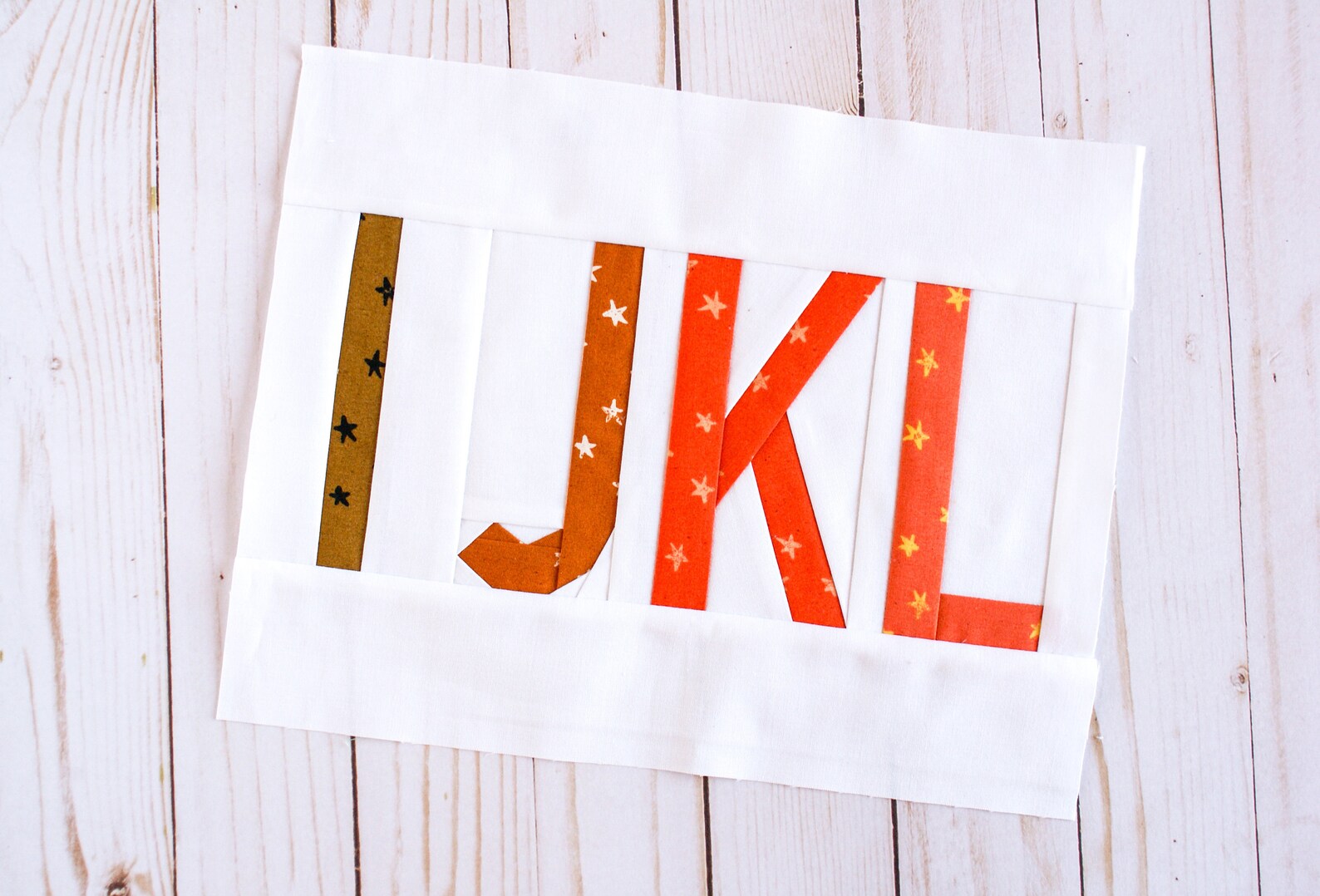 6-inch Alphabet FPP, Foundation Paper Piecing, Pattern, Quilt Blocks ...