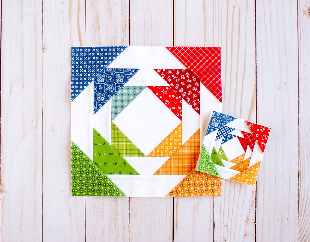 Basic Pineapple Foundation Paper Piecing Pattern, FPP, Multiple Sizes ...