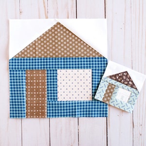 House Foundation Paper Piecing Pattern, FPP, Quilt Block, Multiple ...