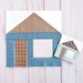 House Foundation Paper Piecing Pattern, FPP, Quilt Block, Multiple ...