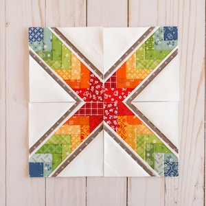 Ladder Foundation Paper Piecing Pattern, Quilt Block, FPP, Multiple ...