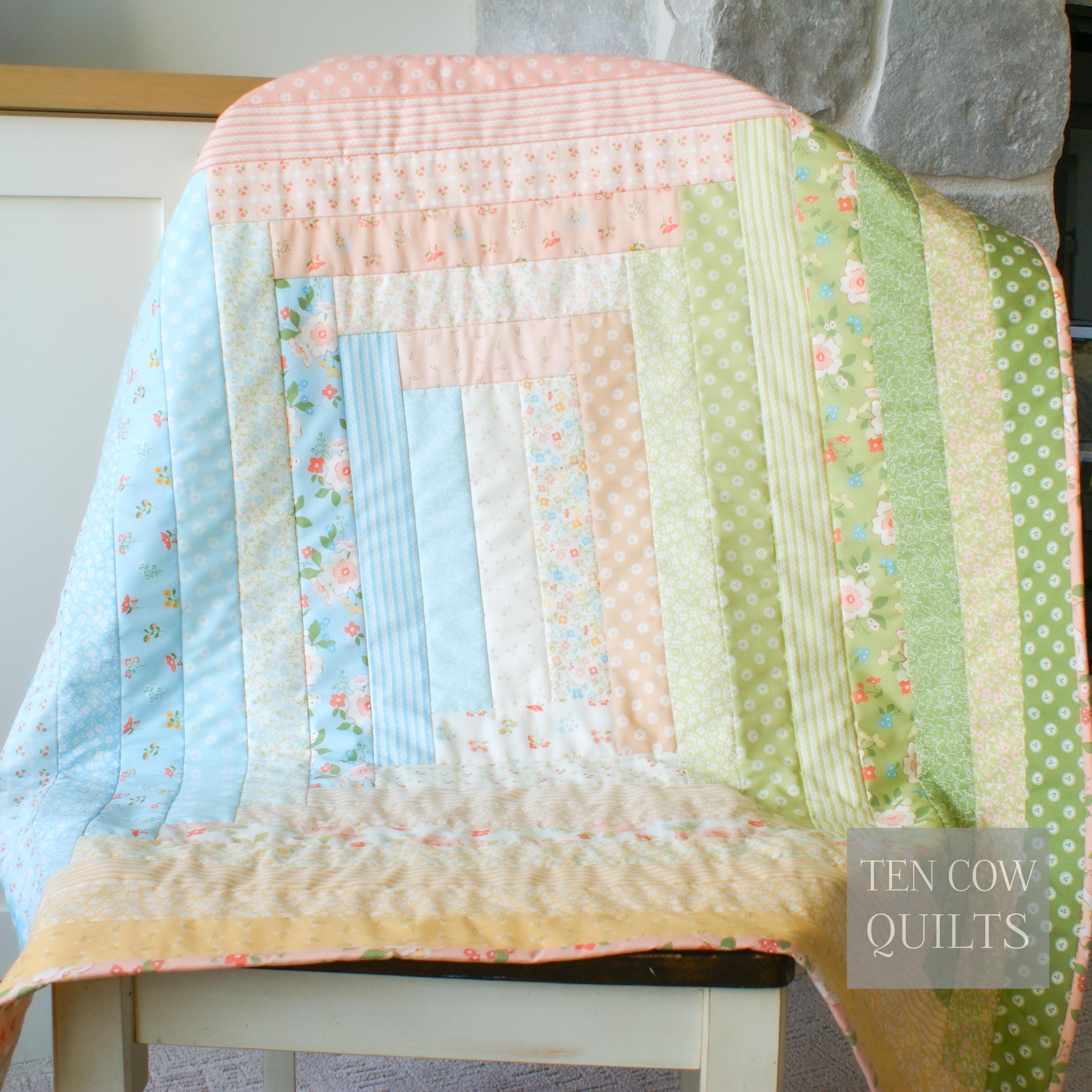 Jelly Steps Quilt Pattern, Courthouse Sewing Pattern, Jelly Roll, PDF ...