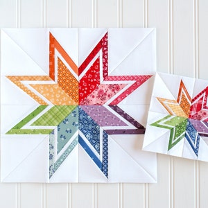Outline Star Foundation Paper Piecing Pattern, FPP, PDF Download ...