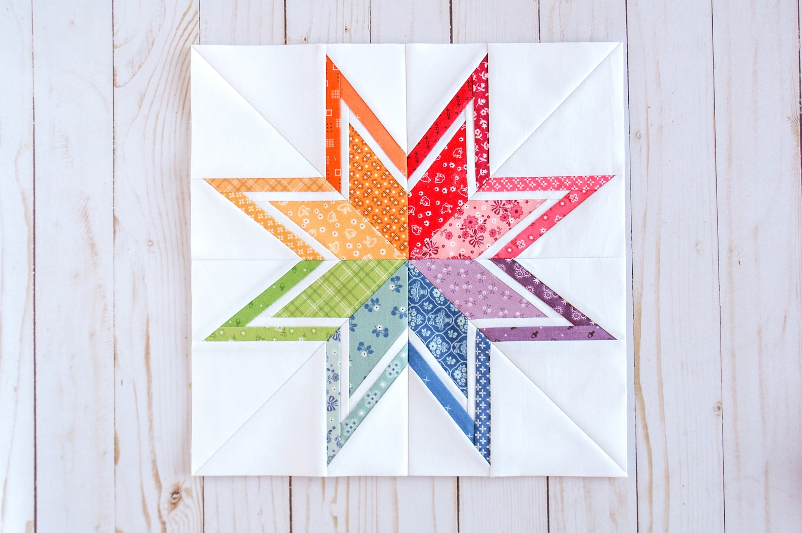 Outline Star Foundation Paper Piecing Pattern FPP PDF - Etsy