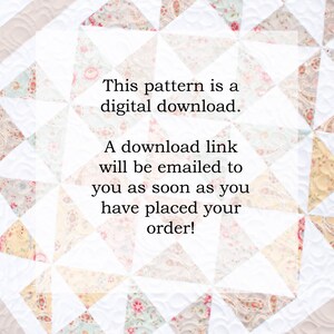 Pinwheel Baby Quilt Pattern Beginner Easy Small Mini Charm - Etsy