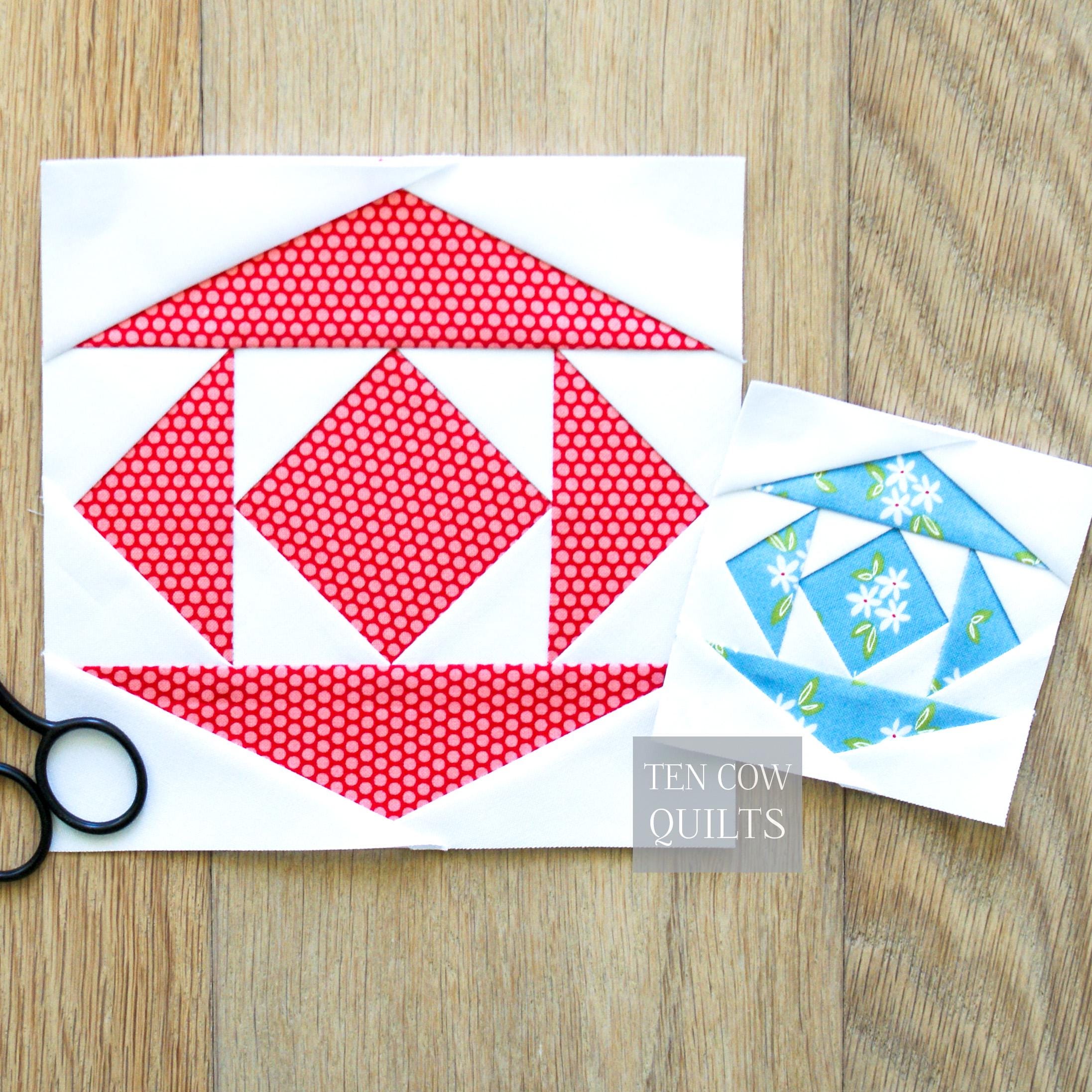 Triangle Courthouse, 6 Sizes Included, FPP, Foundation Paper Pieced ...