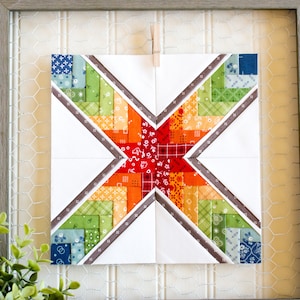 Ladder Foundation Paper Piecing Pattern, Quilt Block, FPP, Multiple ...