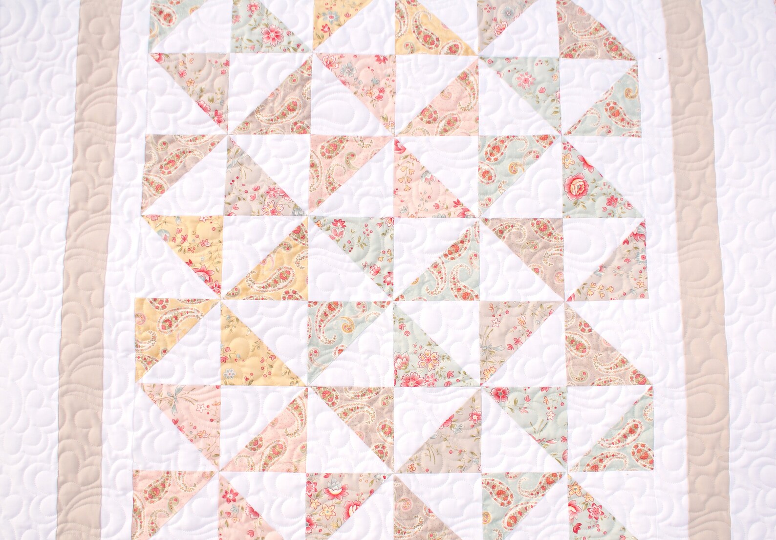 Pinwheel Baby Quilt Pattern Beginner Easy Small Mini Charm - Etsy