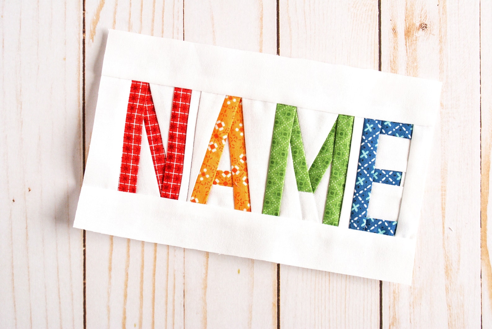 3-inch Alphabet Foundation Paper Piecing Pattern Abc's - Etsy