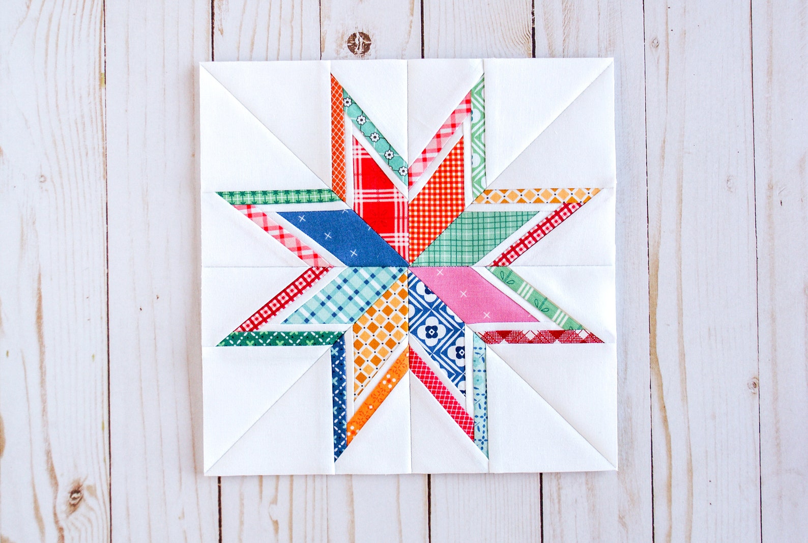 Outline Star Foundation Paper Piecing Pattern FPP PDF - Etsy