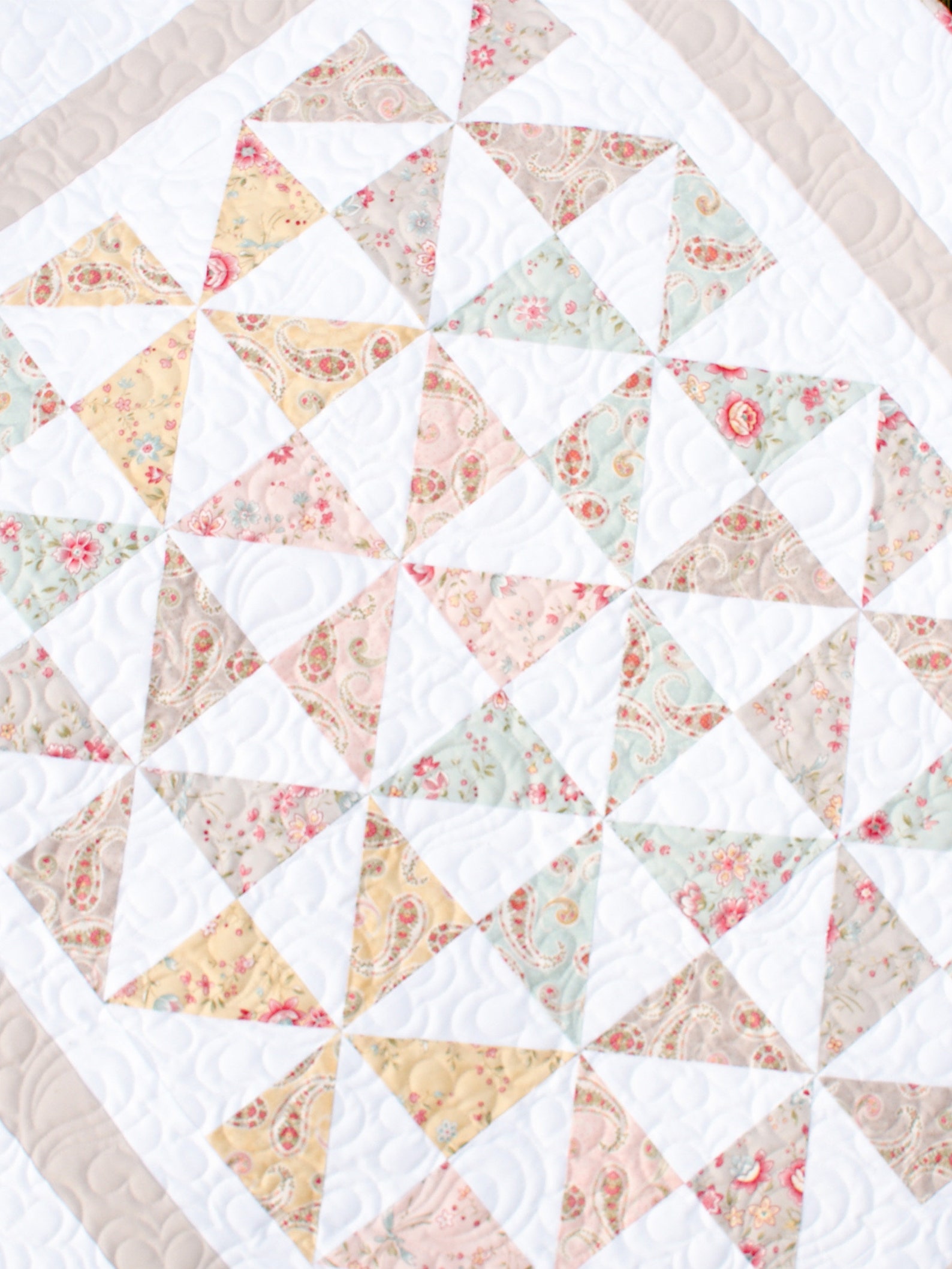 Pinwheel Baby Quilt Pattern Beginner Easy Small Mini Charm - Etsy
