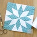 Sparkle Star Quilt Block Pattern: Foundation Paper Pieced (PDF File, 6 ...
