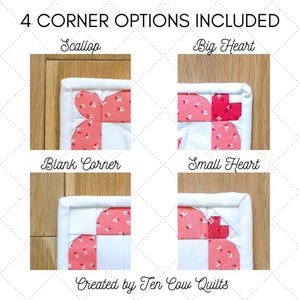 Scalloped Quilt Block Border, 3 Sizes, Foundation Paper Pieced, FPP ...