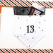 Halloween Countdown Banner Pattern Advent Calendar October - Etsy
