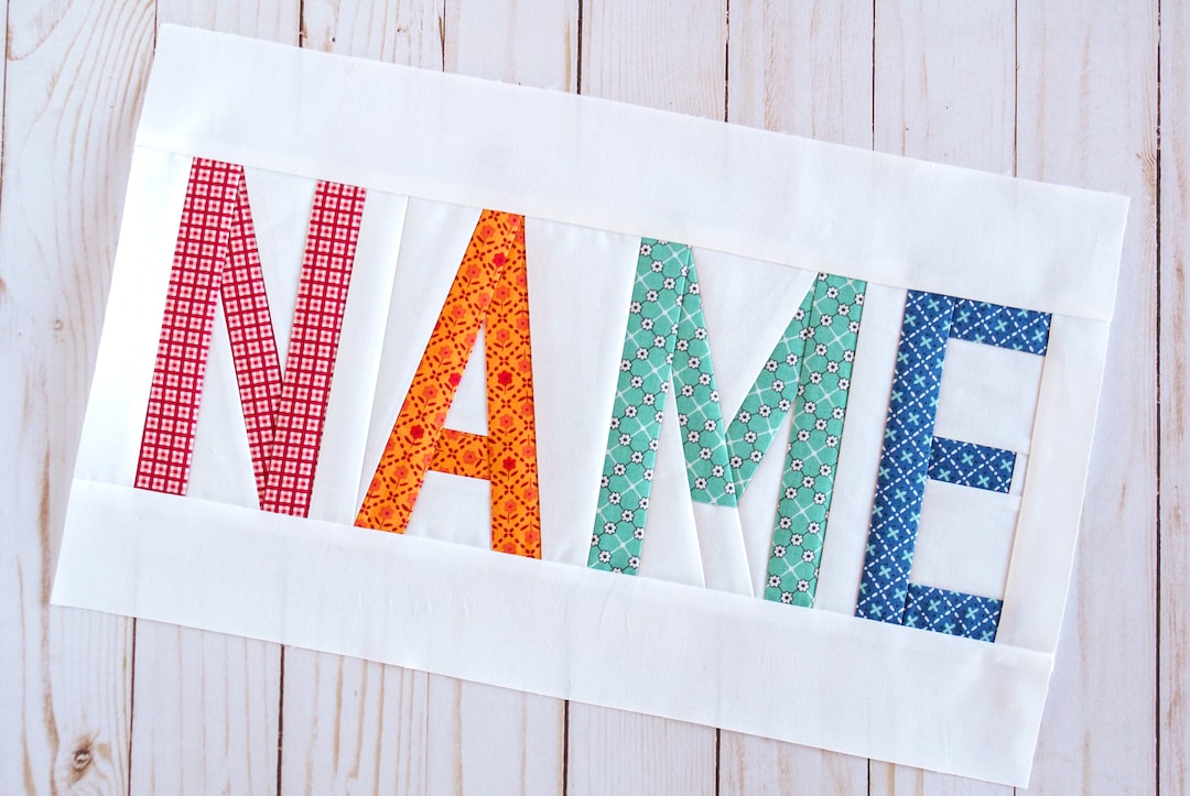 6-inch Alphabet FPP, Foundation Paper Piecing, Pattern, Quilt Blocks ...