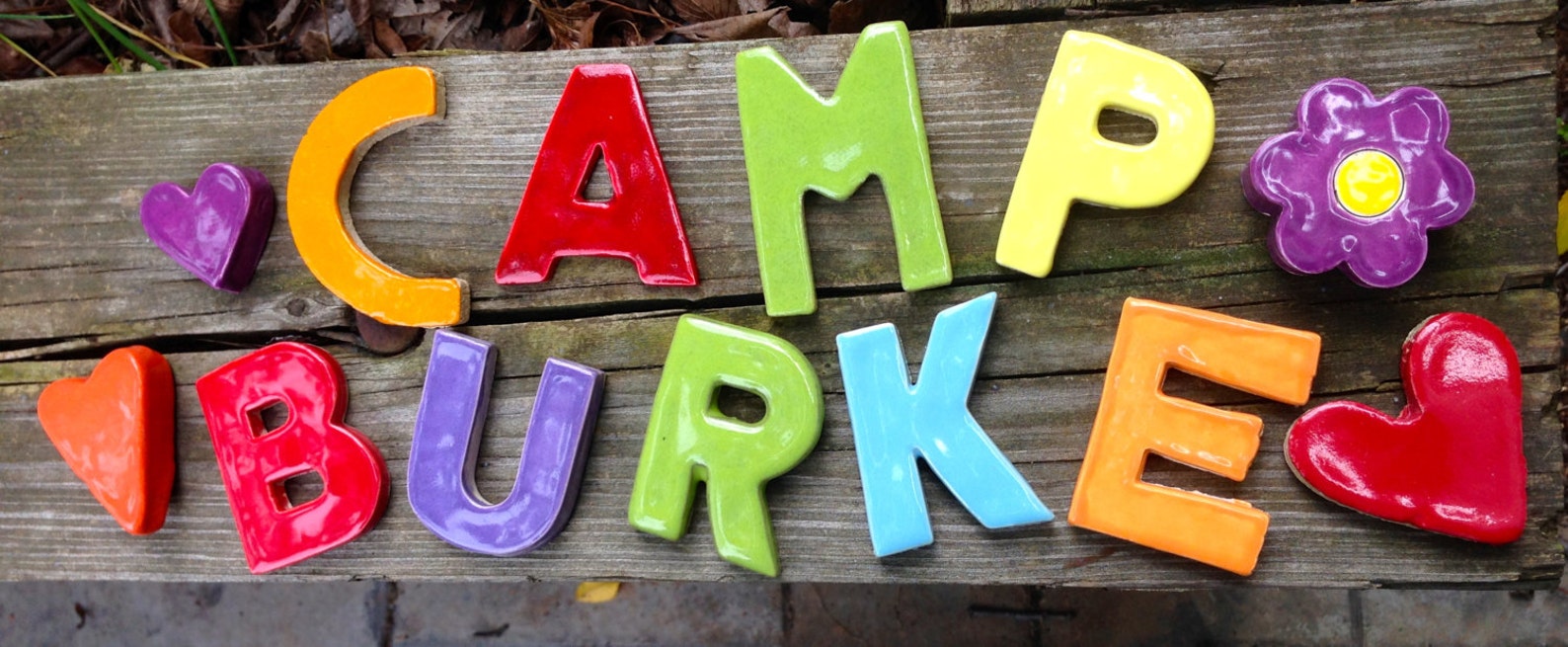 Bright Colorful Glazed Ceramic Letter Tiles 2 1/4 for - Etsy