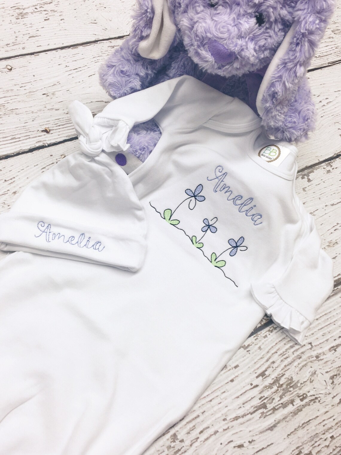 Newborn Layette Set Infant Gown Set Newborn Gown Set Baby - Etsy