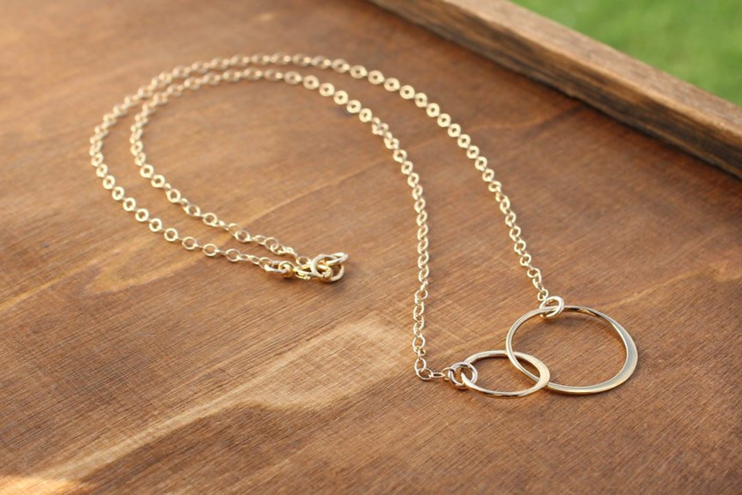 Gold Interlocking Circles Gold Interlocking Circle Gold Interlock Ring ...