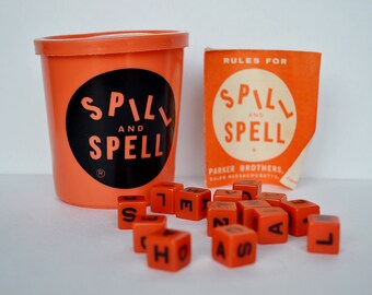 Spill and spell | Etsy