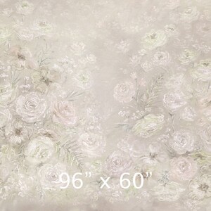 Lila - Printed Photography Backdrop - Bridal Shower Backdrop - Floral ...